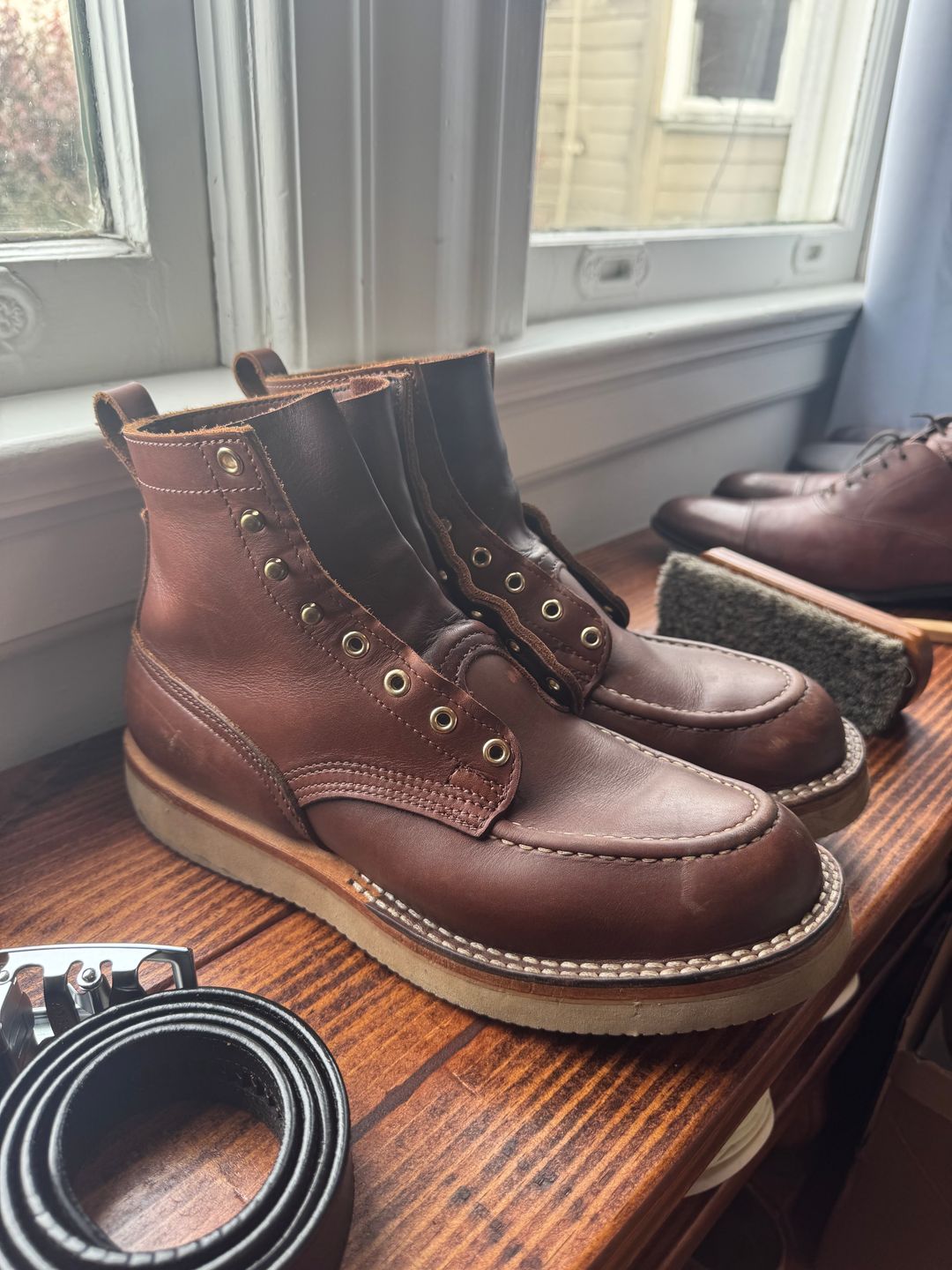 Nicks Moc Toe in Seidel 1964 Brown Smooth | Photo by tandy | April 25 ...