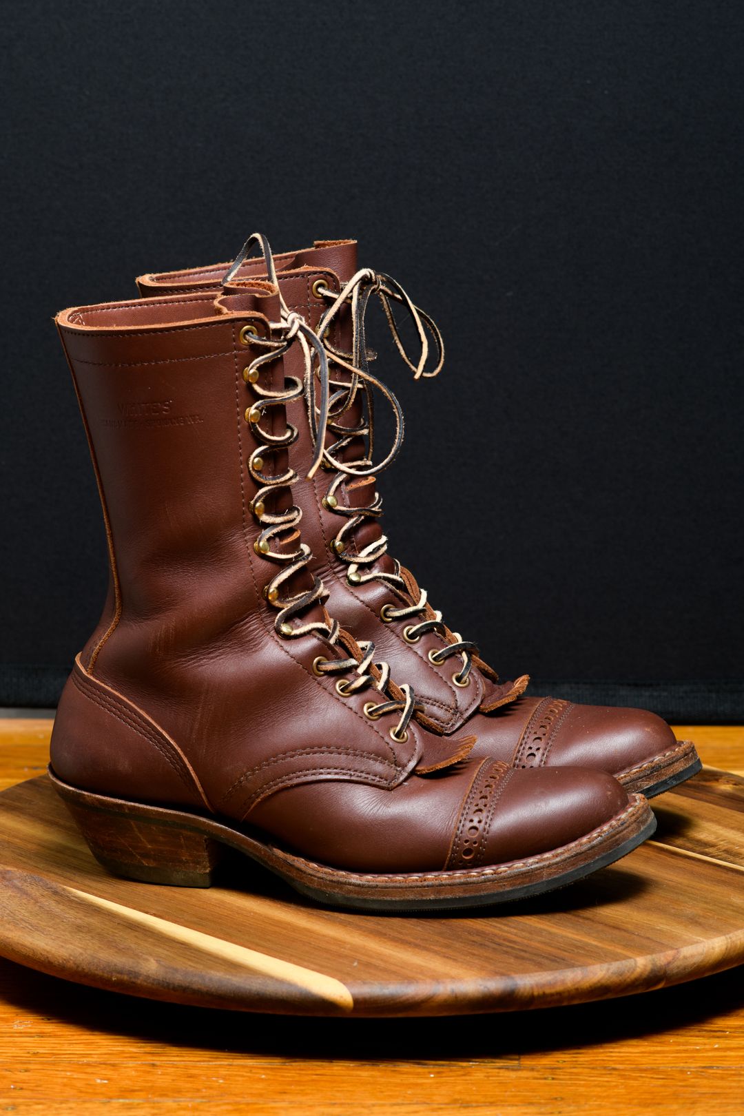 White's Packer Pointed Toe in Seidel Red Dog Oil Tan | Photo by ...