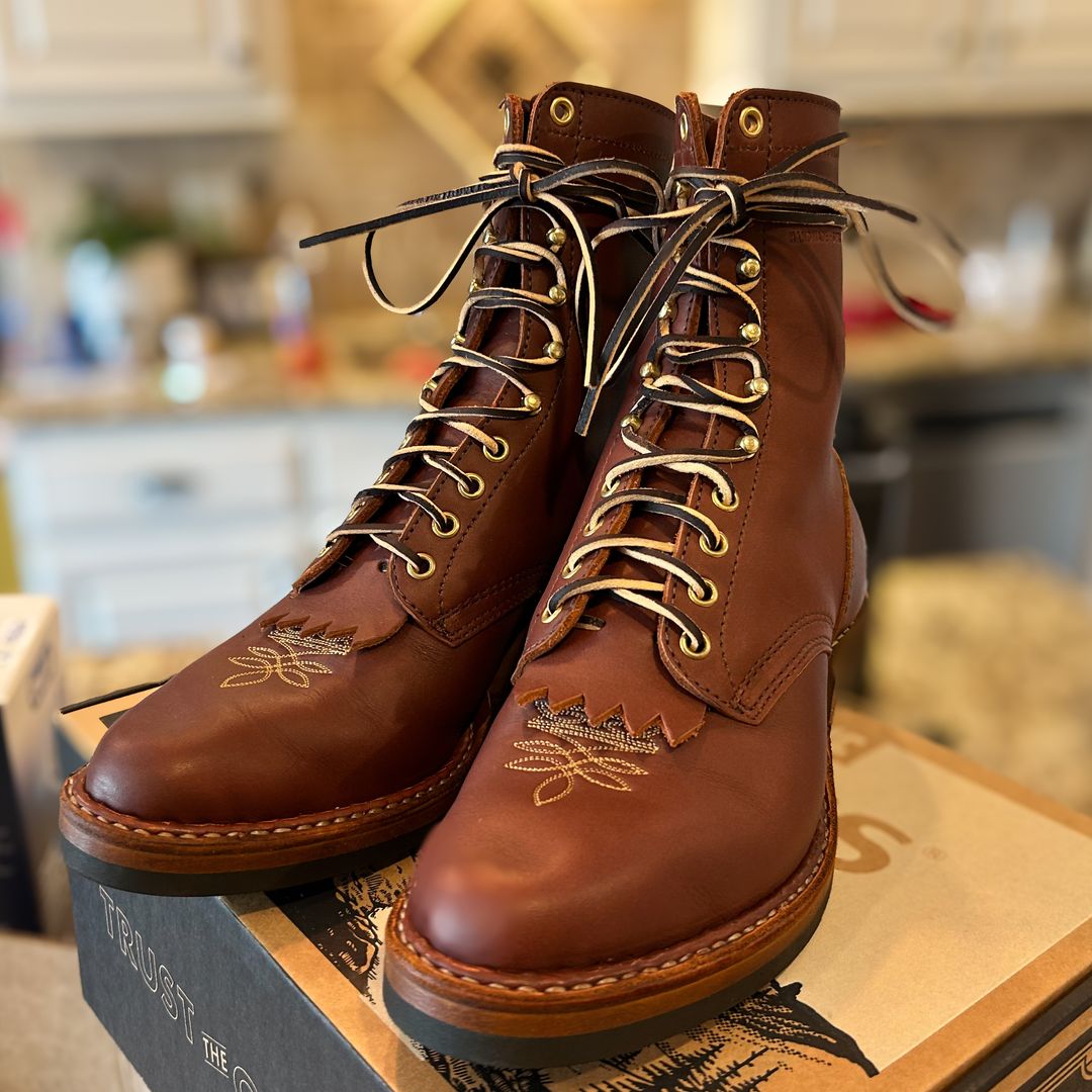 White's Packer Pointed Toe in Seidel Red Dog Oil Tan | Photo by ...