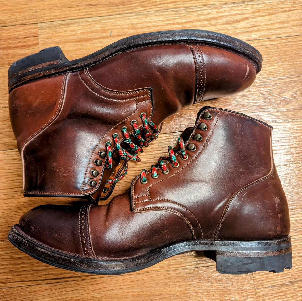 Viberg Service Boot BCT in Horween Color 4 Shell Cordovan | Patina Project