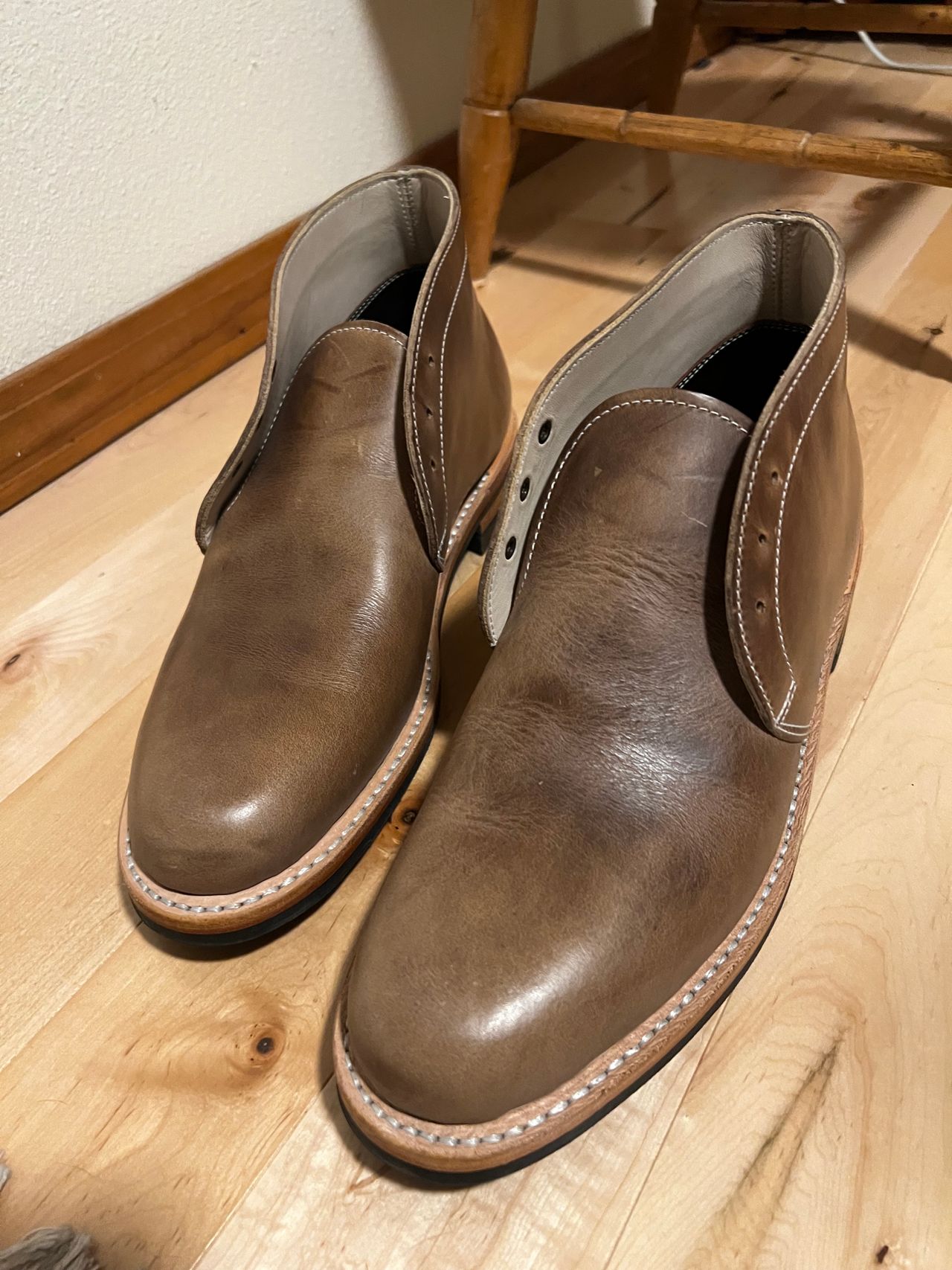 White's Kinney Chukka in Horween Natural Chromexcel | Patina Project