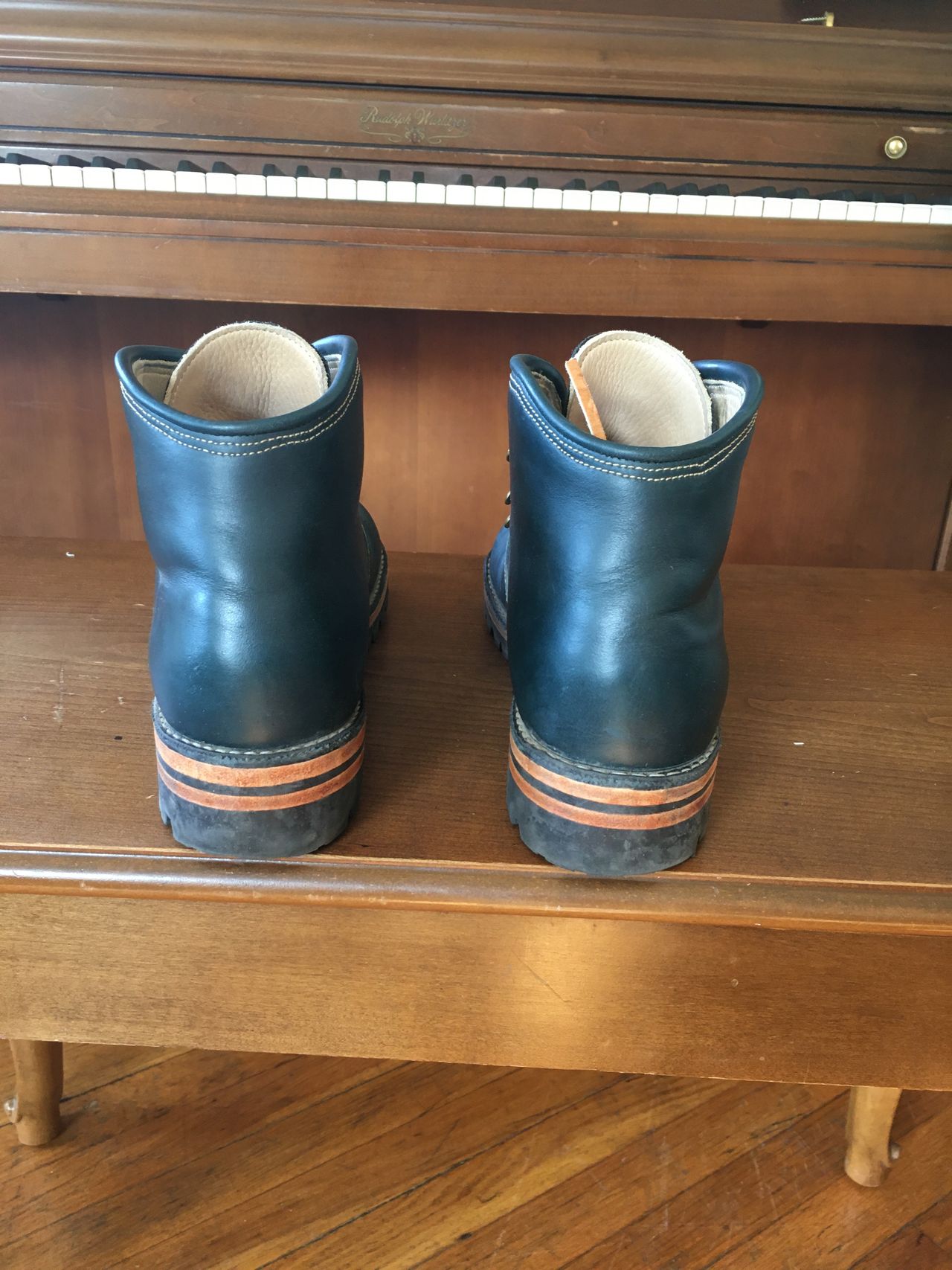 Peter Limmer & Sons Custom Model in Seidel Sapphire Blue Double Shot ...