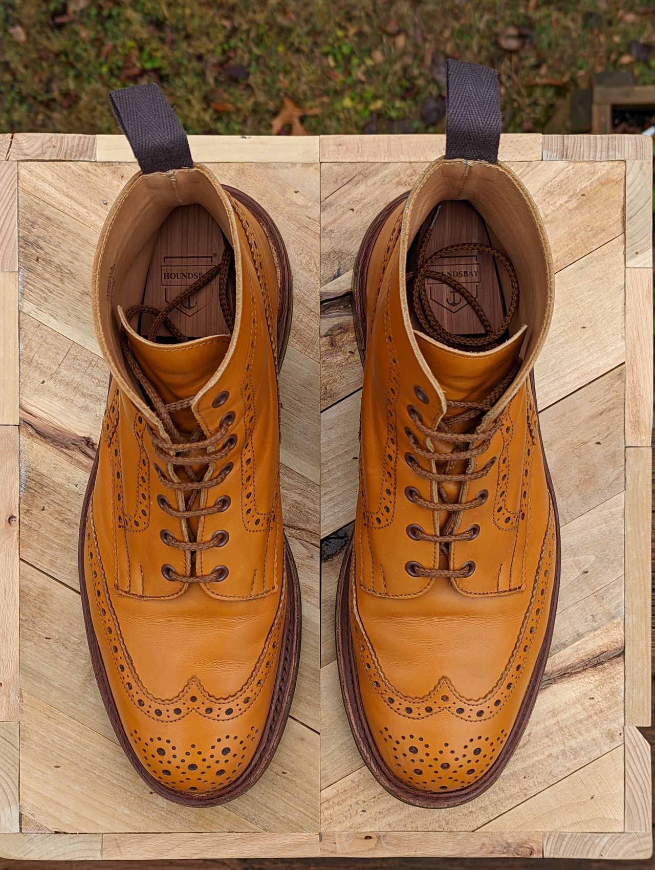 Tricker's Stow Country Boot in Acorn Antique | Patina Project