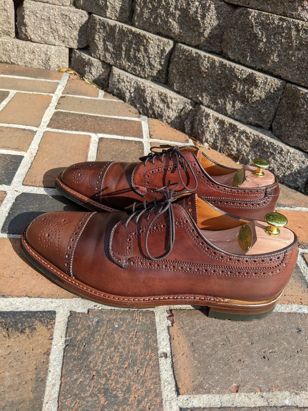 Alden Atom Blucher in Horween Color 8 Shell Cordovan | Patina Project