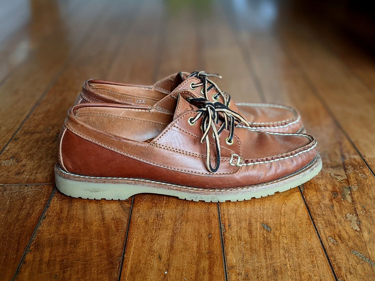 Rancourt & Co. Classic Ranger-Moc in Horween Natural Shell Cordovan ...