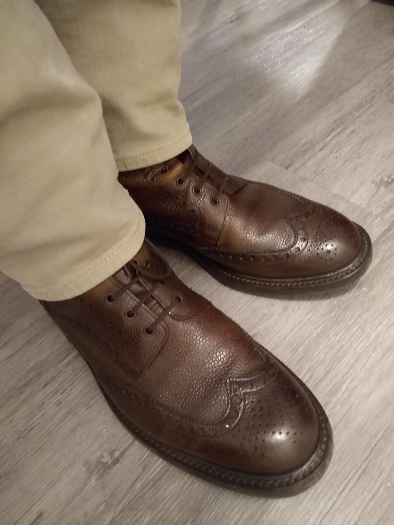 Crockett & Jones Islay in Dark Brown Scotch Grain | Patina Project