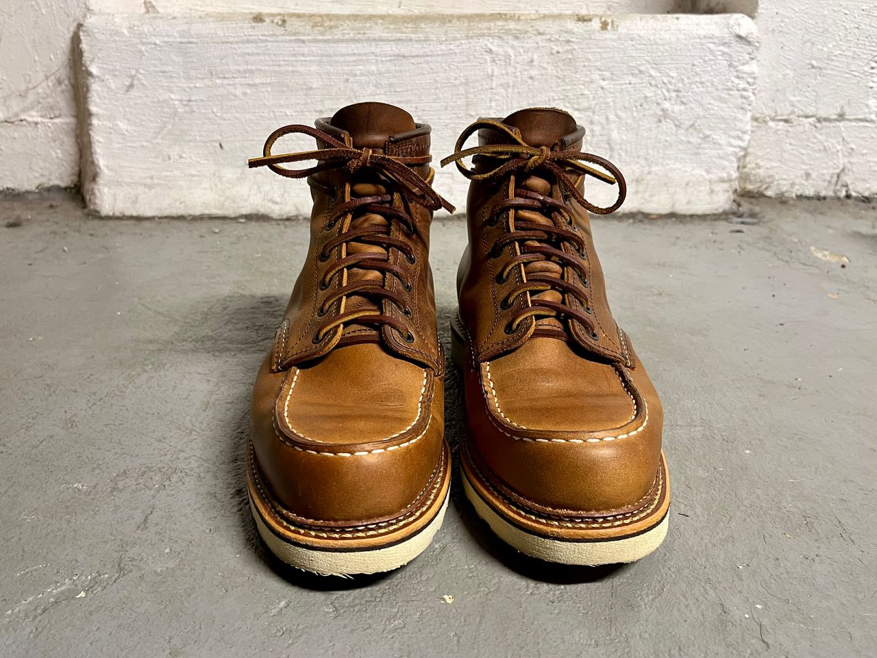 Red Wing 6-Inch Classic Moc in S.B. Foot Copper Rough and Tough ...