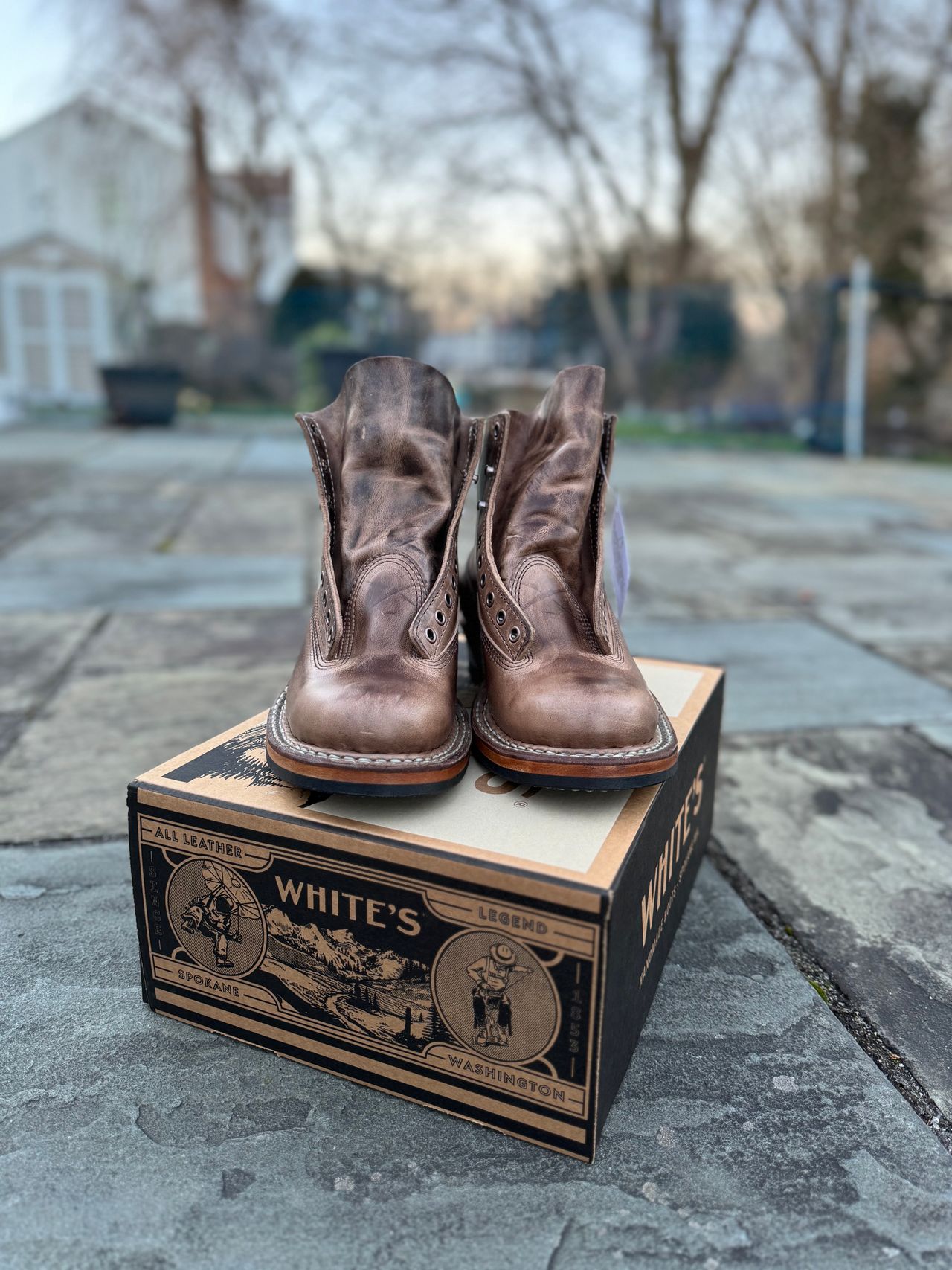 White's 350 Cutter in Horween Natural Chromexcel | Patina Project