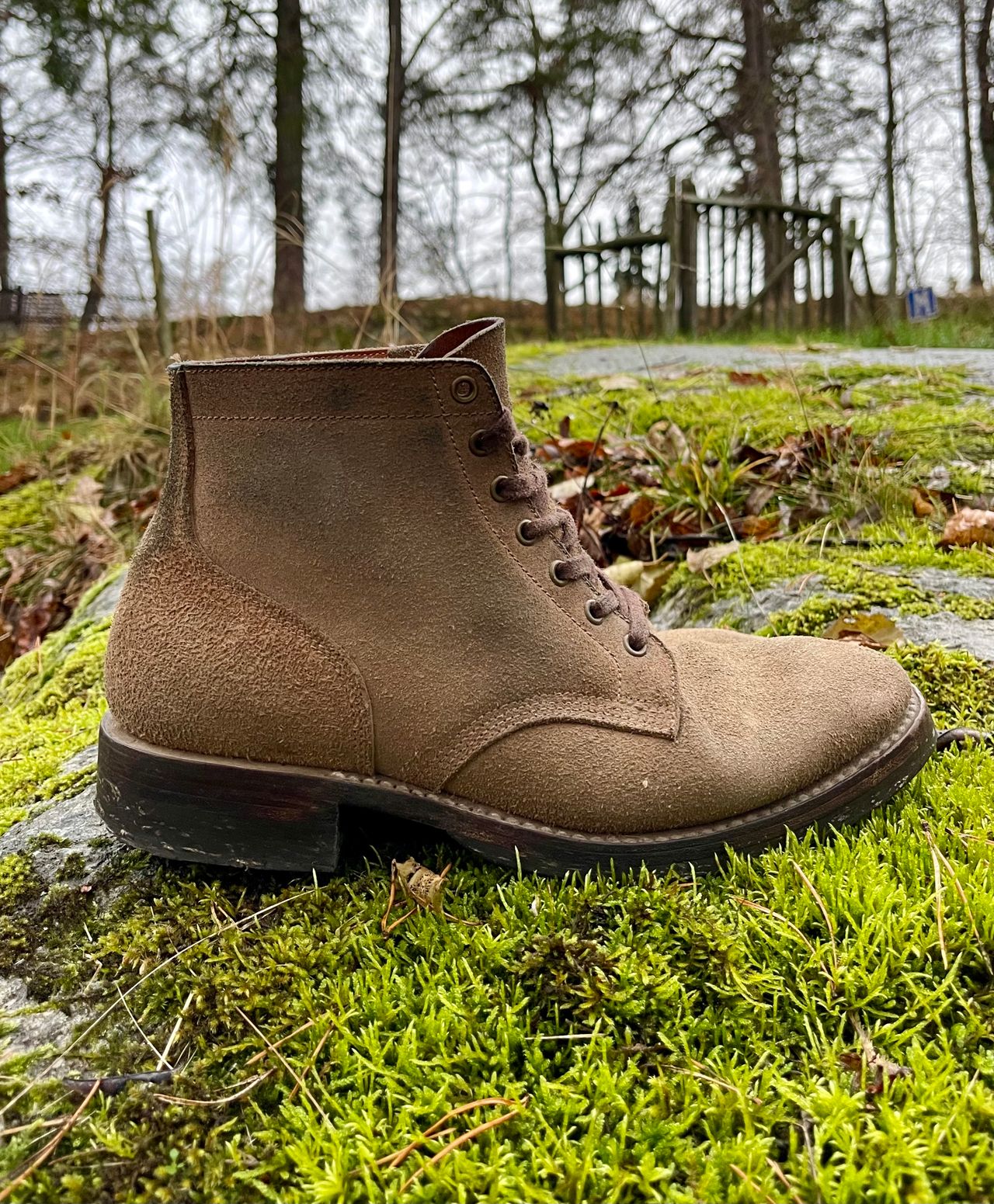 Midas Service Boot in Horween Natural Chromexcel Roughout | Patina Project