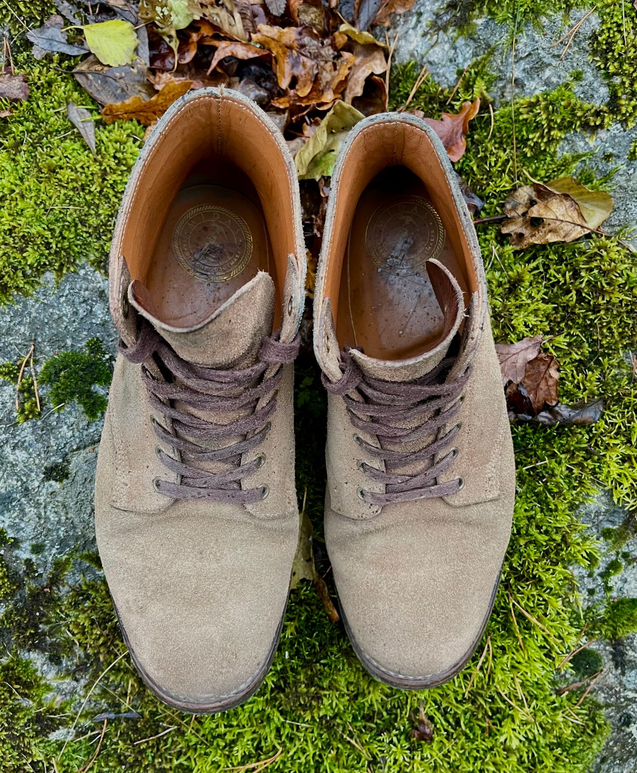 Midas Service Boot in Horween Natural Chromexcel Roughout | Patina Project