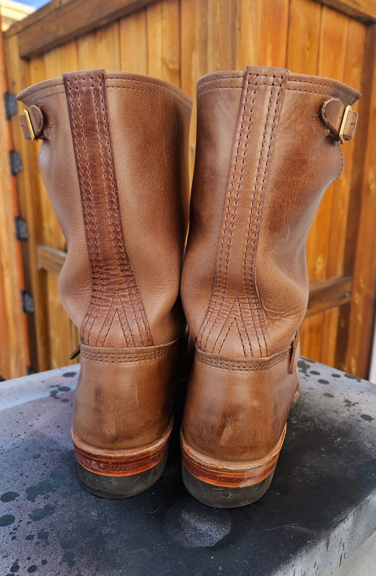 Wesco Mister Lou in Horween Natural Chromexcel | Patina Project