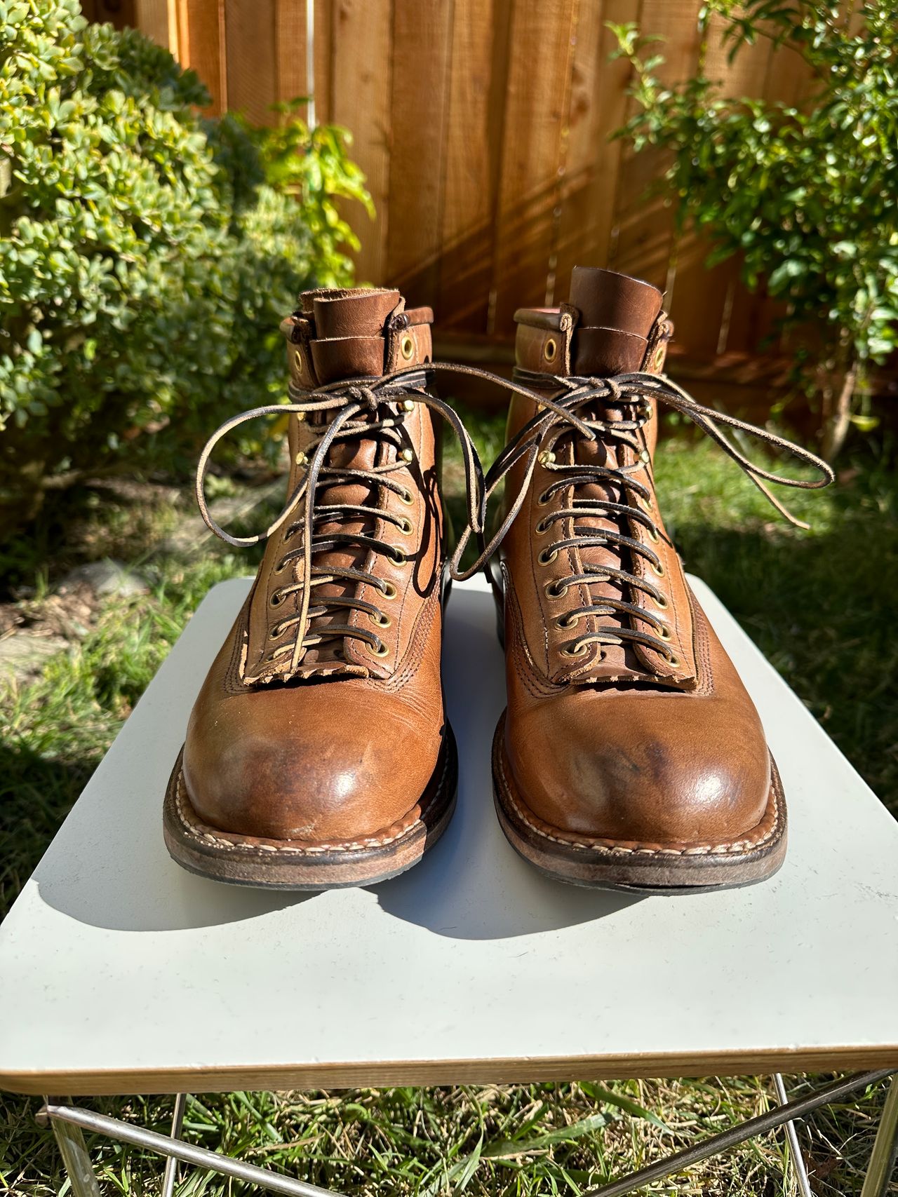 White's Bounty Hunter in Horween Natural Chromexcel | Patina Project