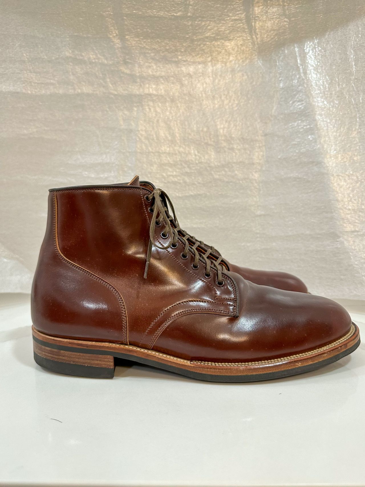 Viberg Service Boot in Horween Color 4 Shell Cordovan | Patina Project