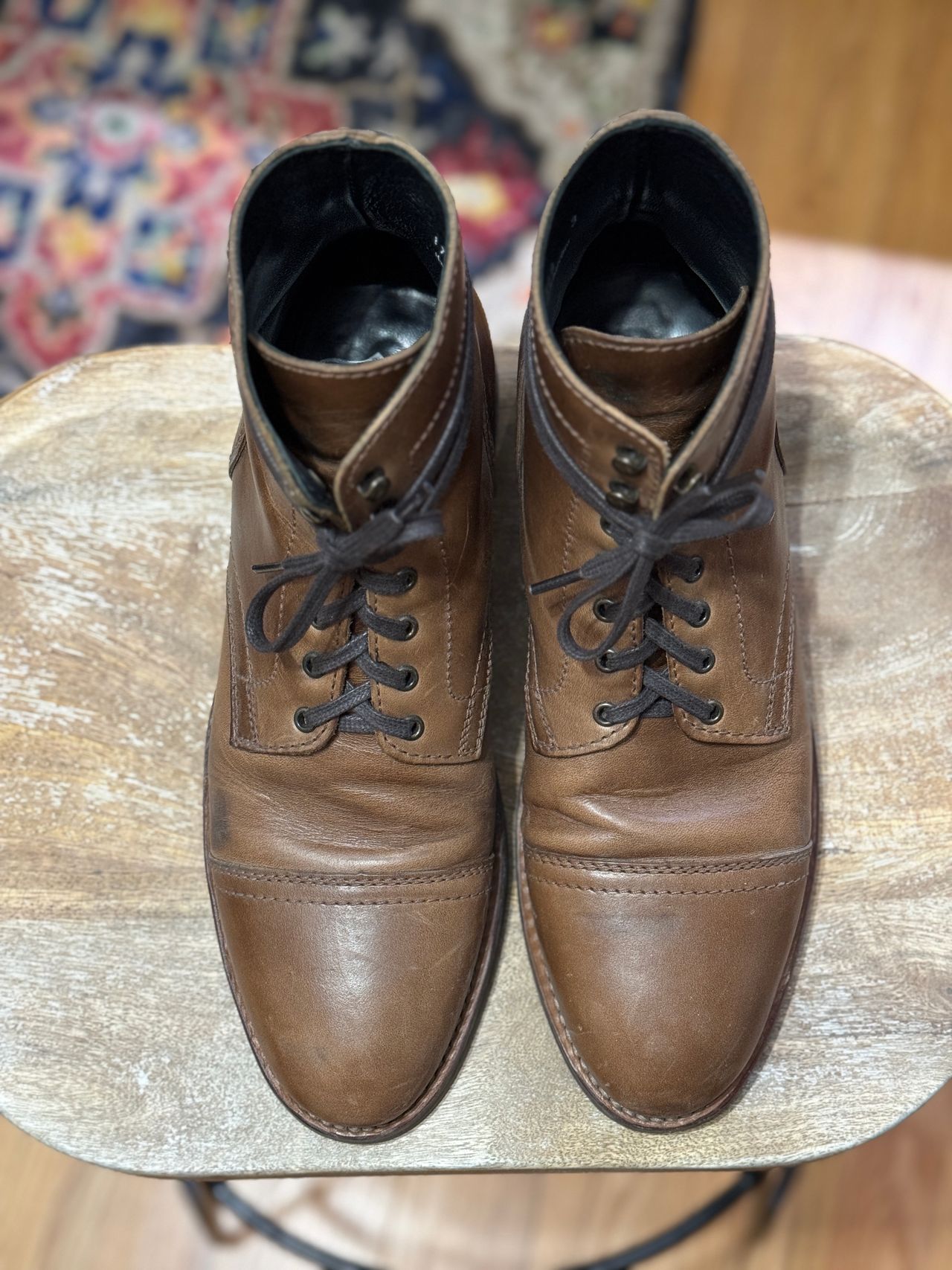Thursday Captain in Horween Natural Chromexcel | Patina Project