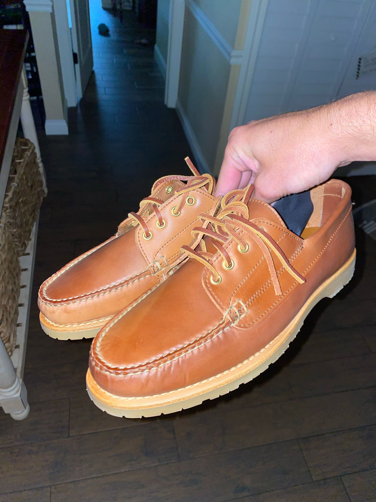 Rancourt & Co. Classic Ranger-Moc in Horween Natural Shell Cordovan ...