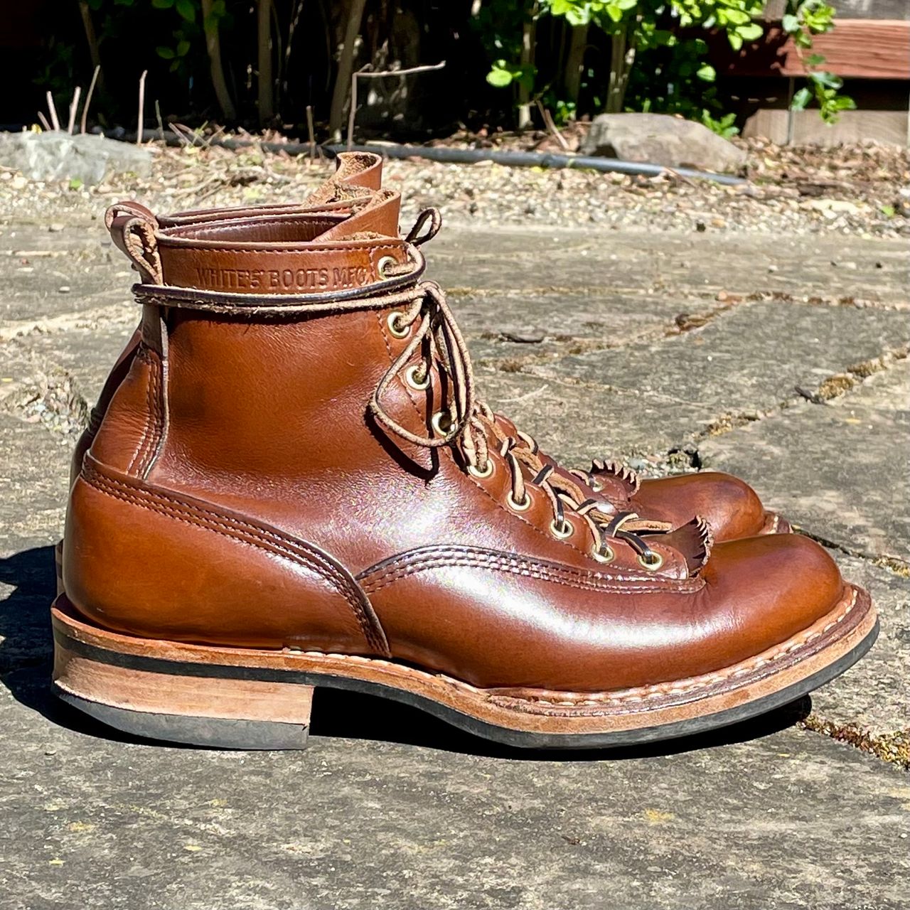 White's x Division Road LTT Lineman 350 in Horween British Tan ...