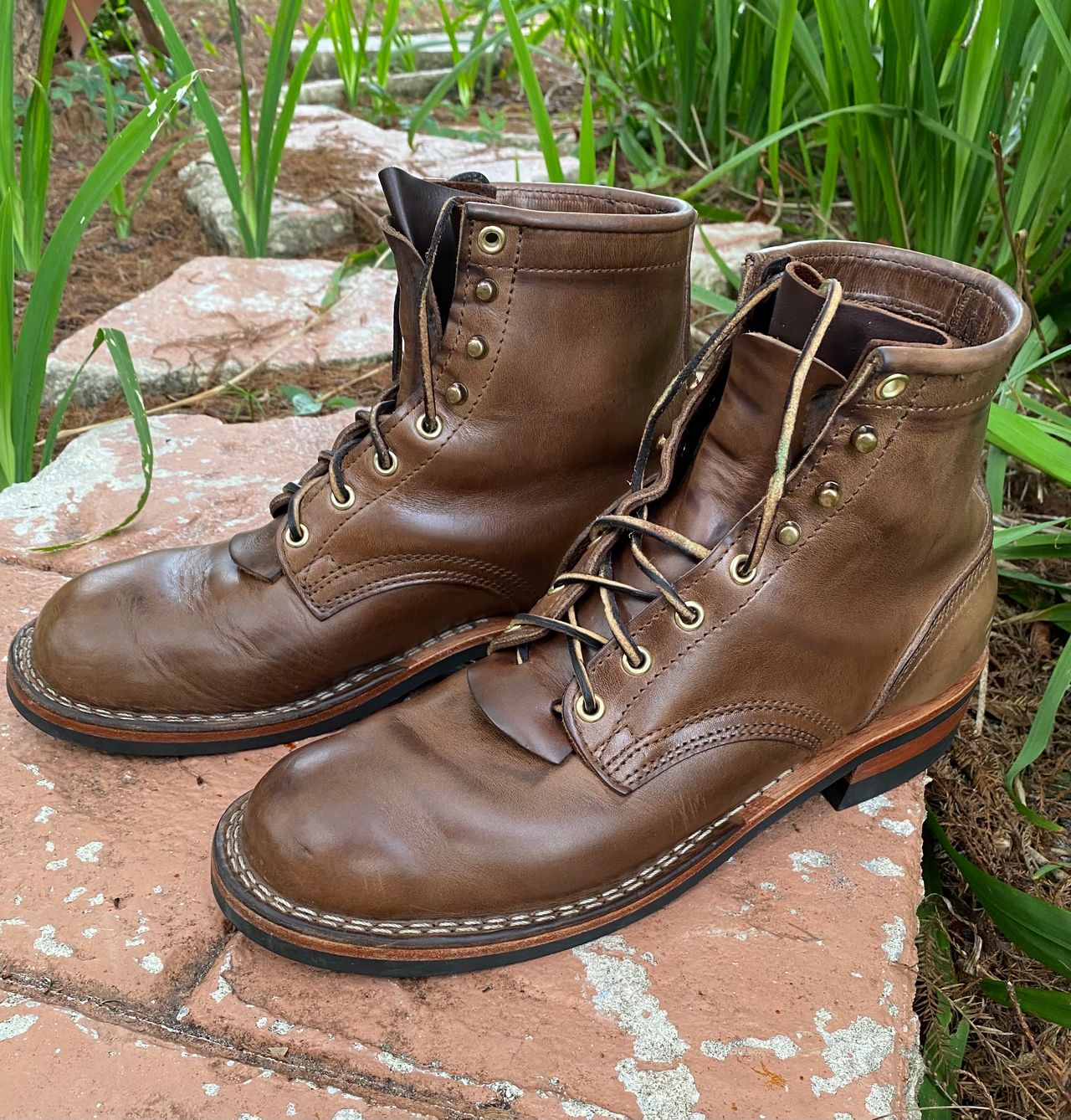 Nicks MTO in Horween Natural Chromexcel | Patina Project