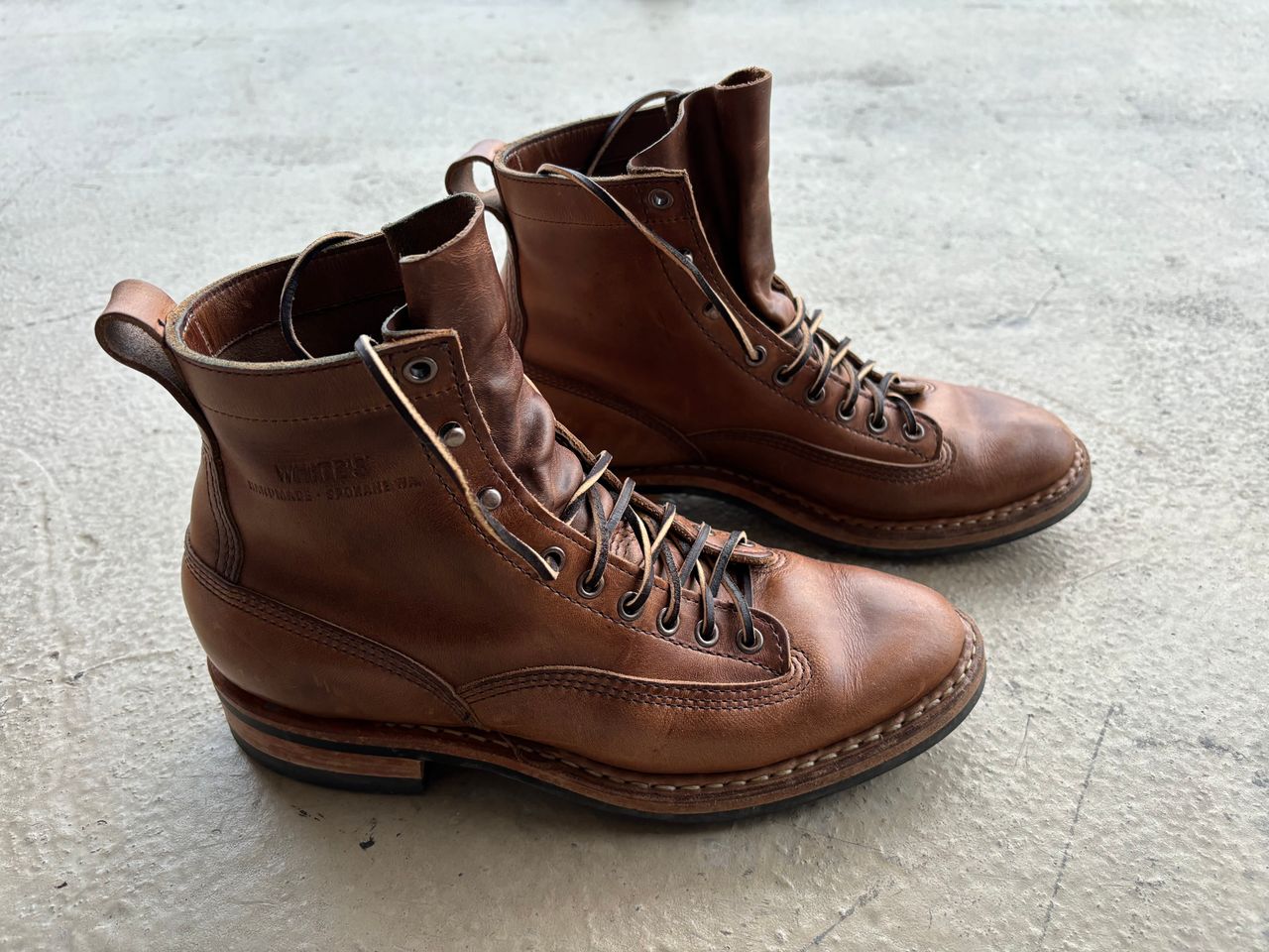 White's 350 Cutter in Horween Natural Chromexcel | Patina Project