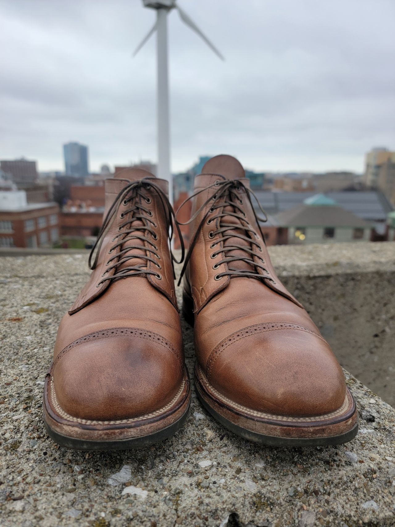 Viberg Service Boot BCT in Horween Natural Chromexcel | Patina Project