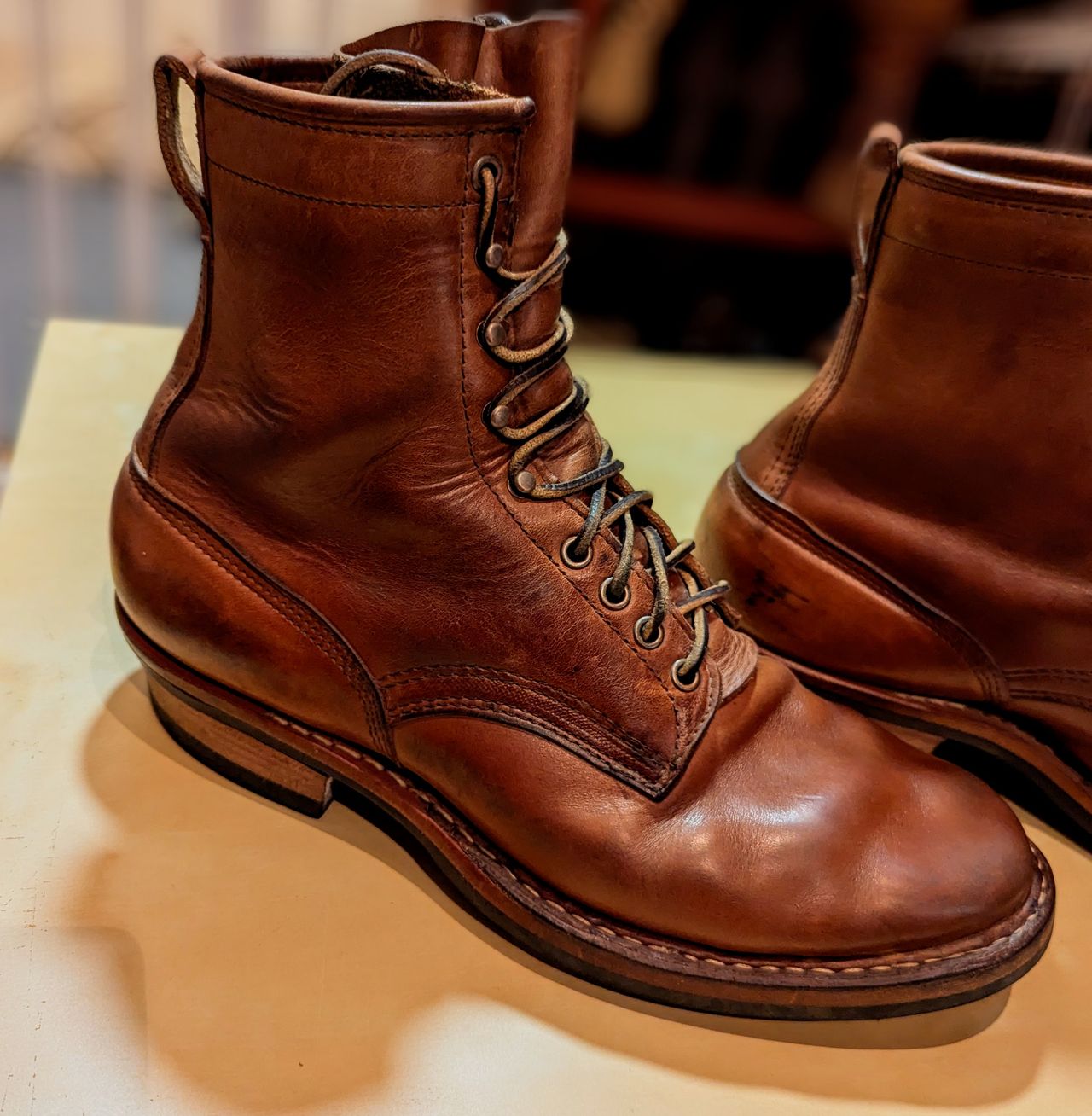 White's Bounty Hunter in Horween Natural Chromexcel | Patina Project