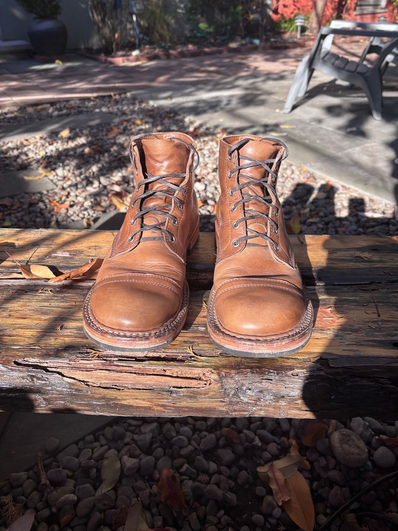 White's Semi-Dress in Horween Natural Chromexcel | Patina Project