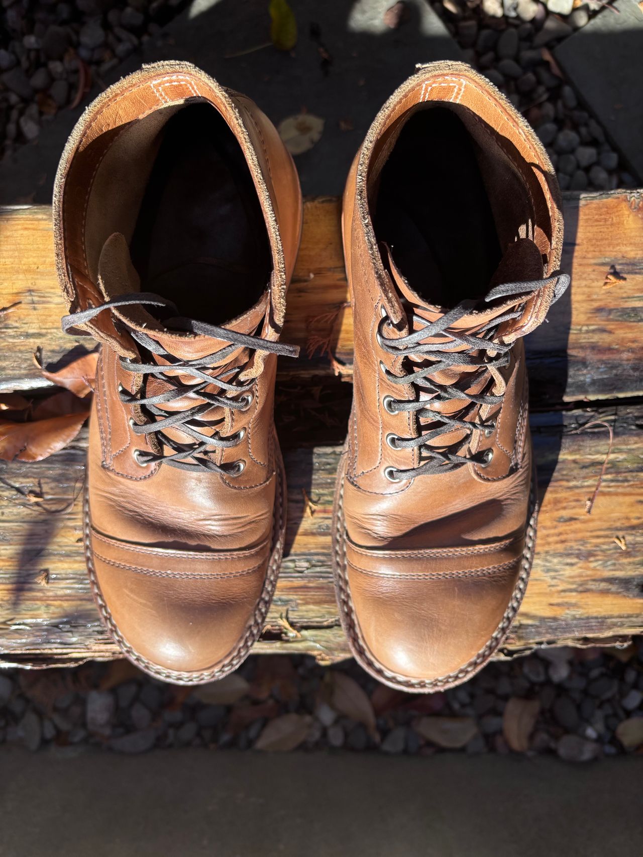 White's Semi-Dress in Horween Natural Chromexcel | Patina Project