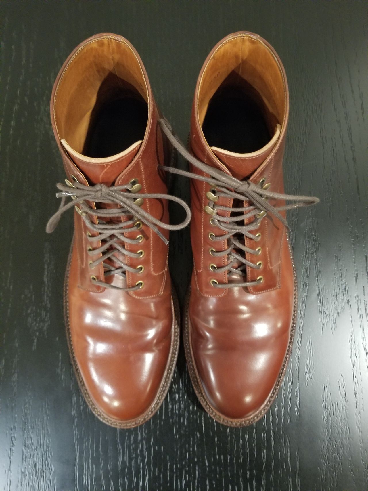 Grant Stone Edward Boot in Horween Garnet Shell Cordovan | Patina Project