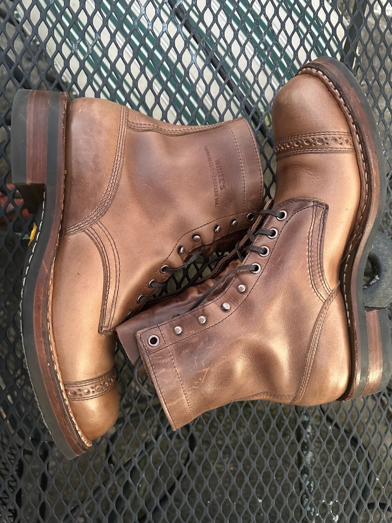 White's Classic Workboot in Horween Natural Chromexcel | Patina Project