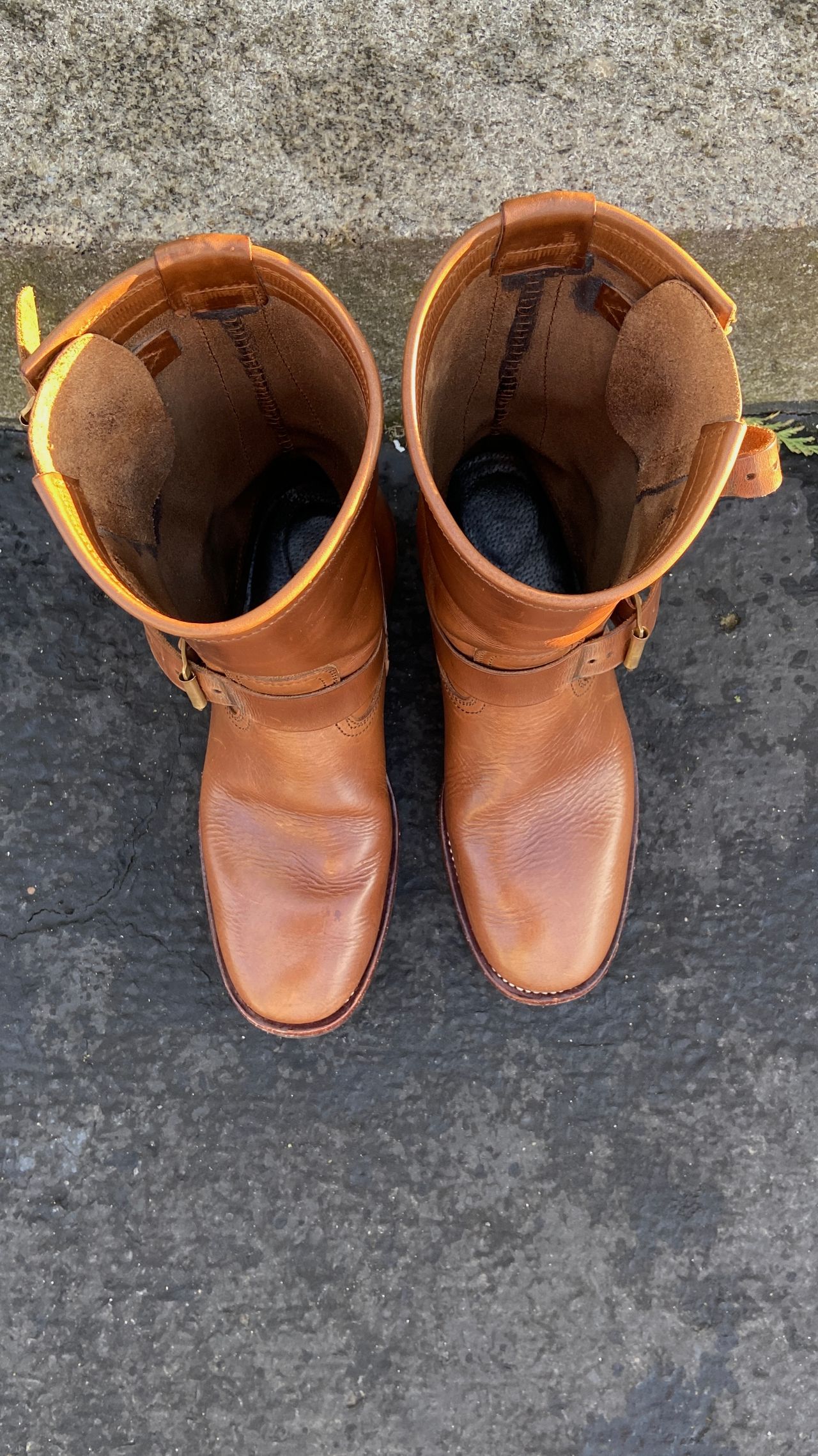 Benzein The Keeper 'Type 2' Engineer Boot in Horween Natural Chromexcel ...