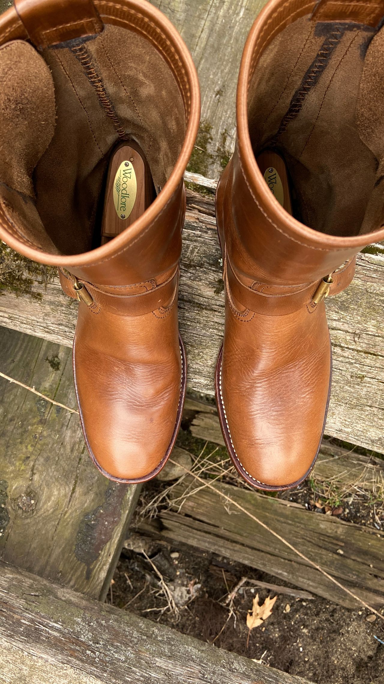 Benzein The Keeper 'Type 2' Engineer Boot in Horween Natural Chromexcel ...