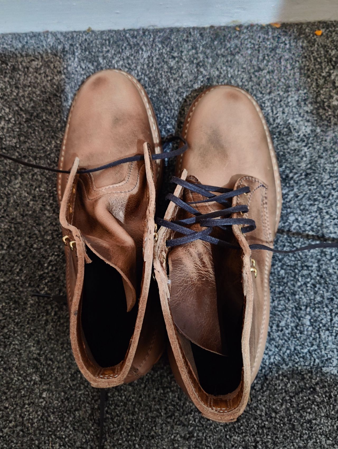 White's Semi-Dress in Horween Natural Chromexcel | Patina Project