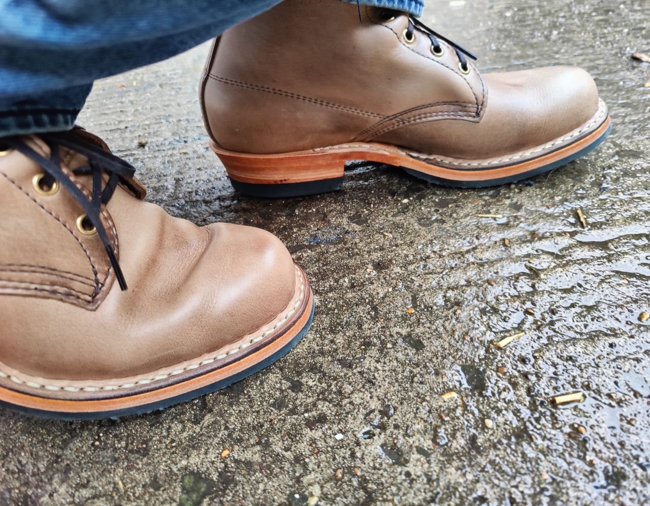 White's Semi-Dress in Horween Natural Chromexcel | Patina Project