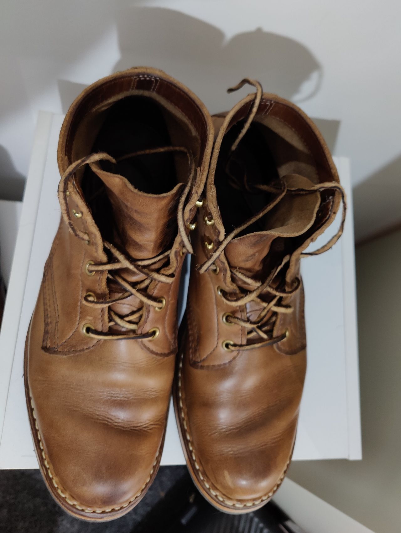 White's Semi-Dress in Horween Natural Chromexcel | Patina Project
