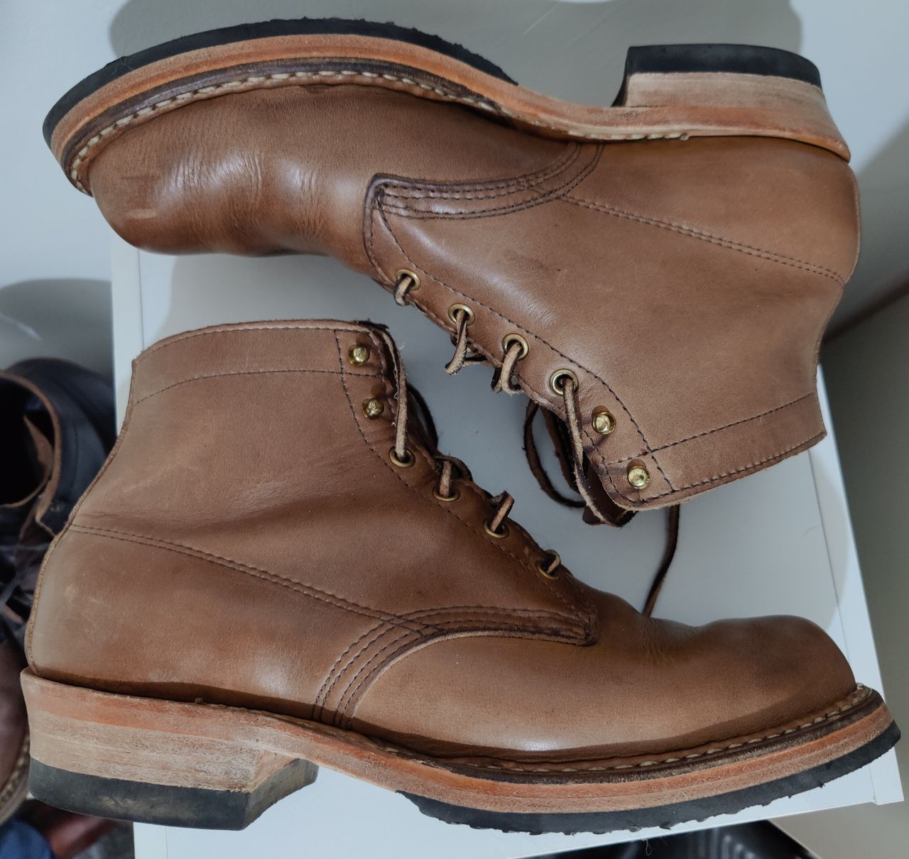 White's Semi-Dress in Horween Natural Chromexcel | Patina Project