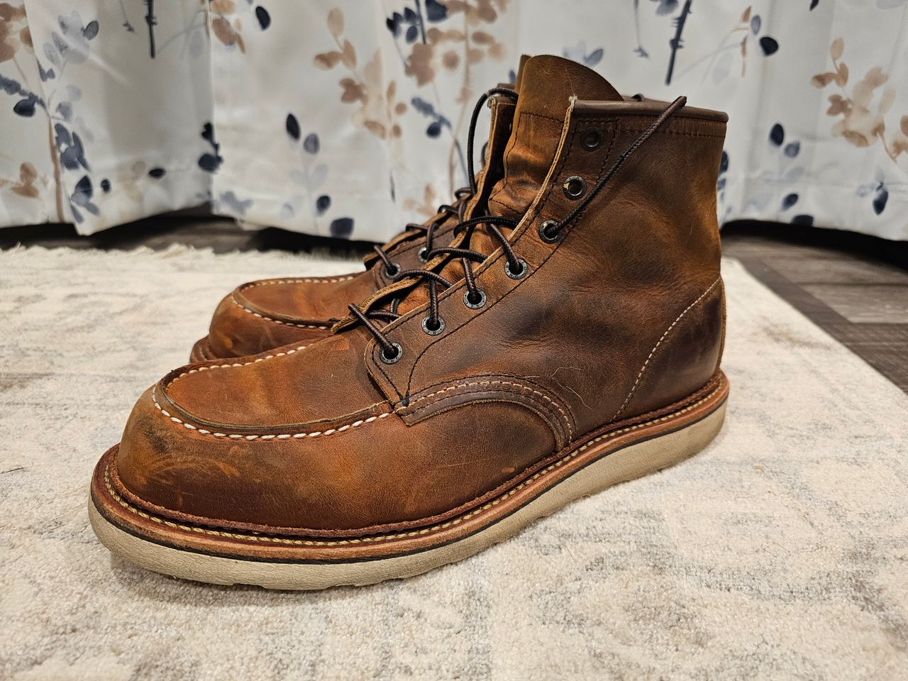 Red Wing 6-Inch Classic Moc in S.B. Foot Copper Rough and Tough ...