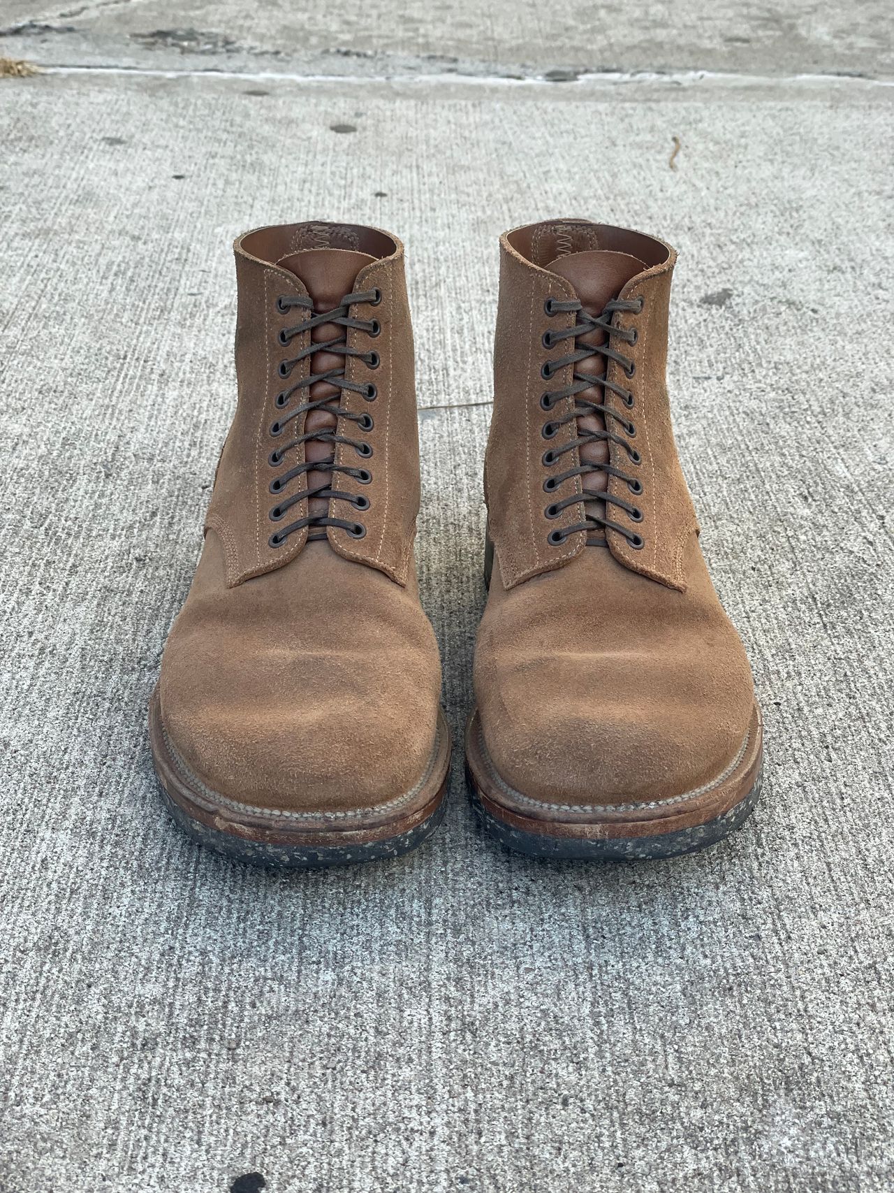 Viberg N1 Boot in Horween Marine Field Roughout | Patina Project