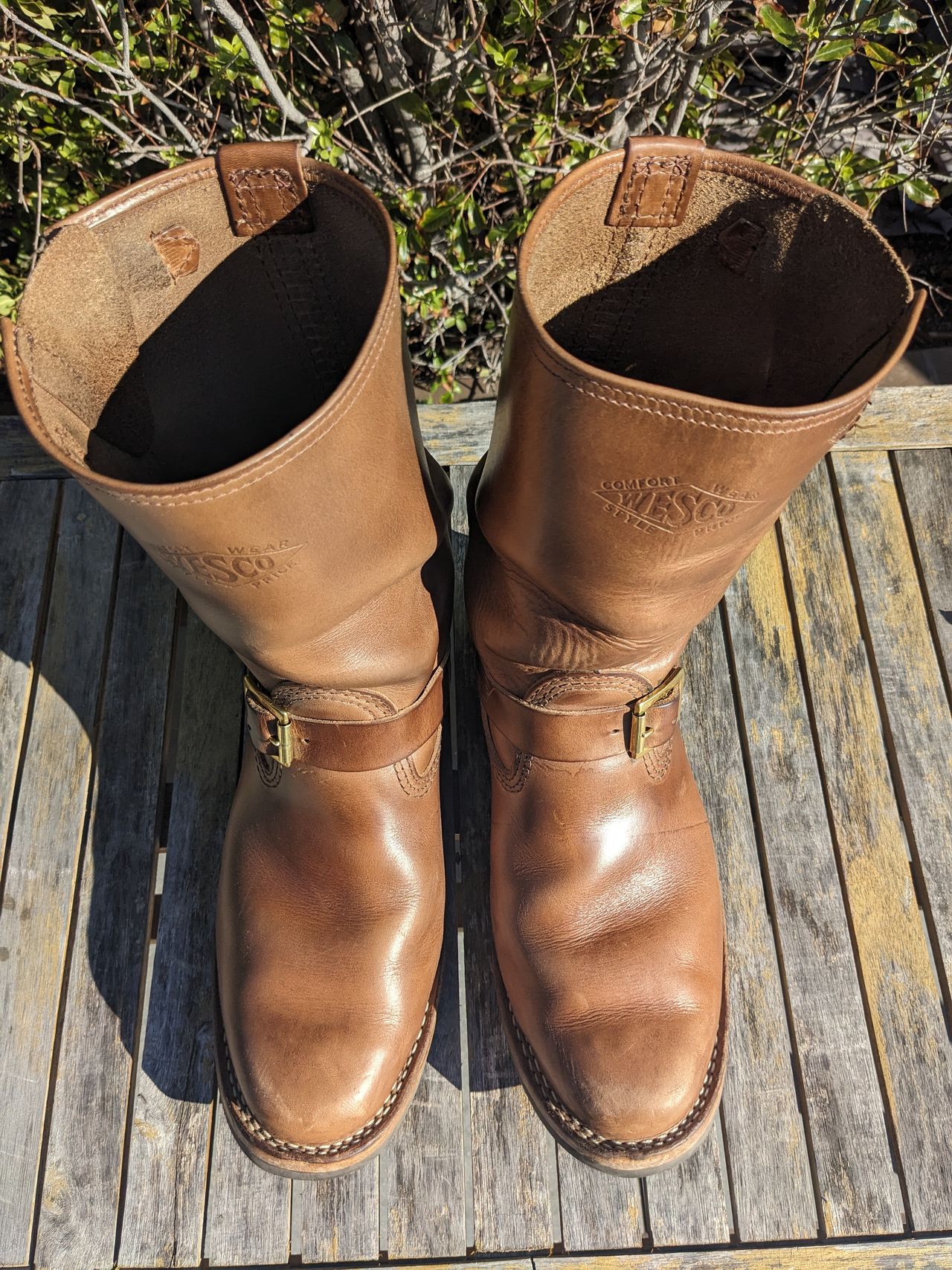 Wesco Mister Lou in Horween Natural Chromexcel | Patina Project