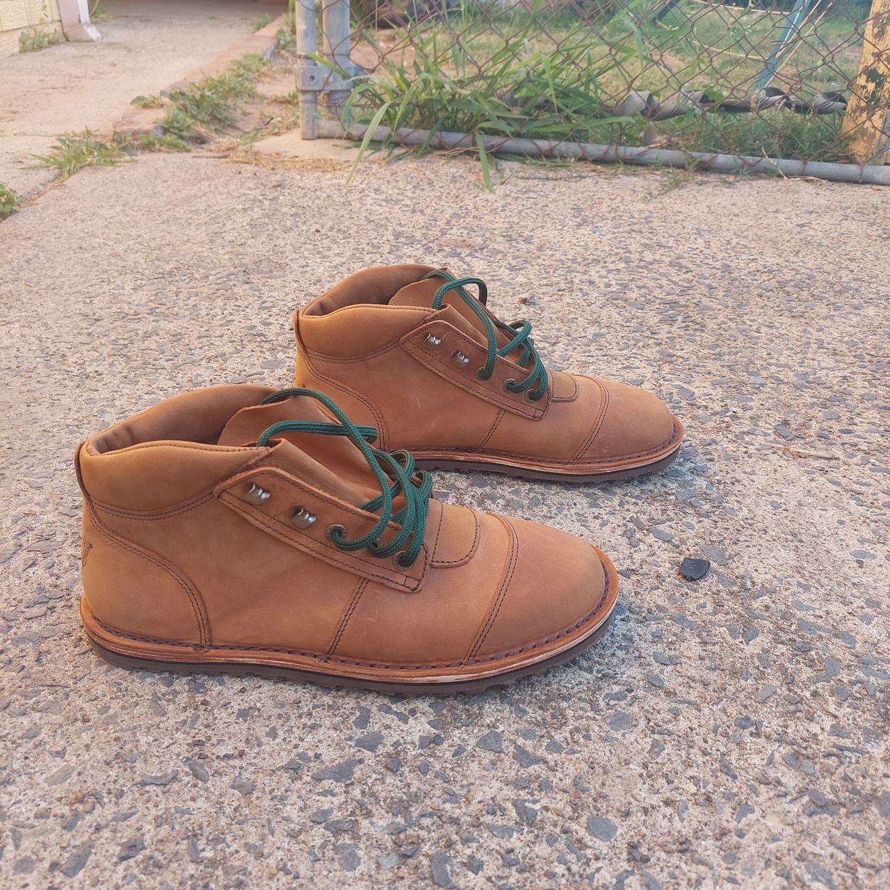 Jim Green African Ranger Barefoot Boot in Fudge Crazy Horse | Patina ...