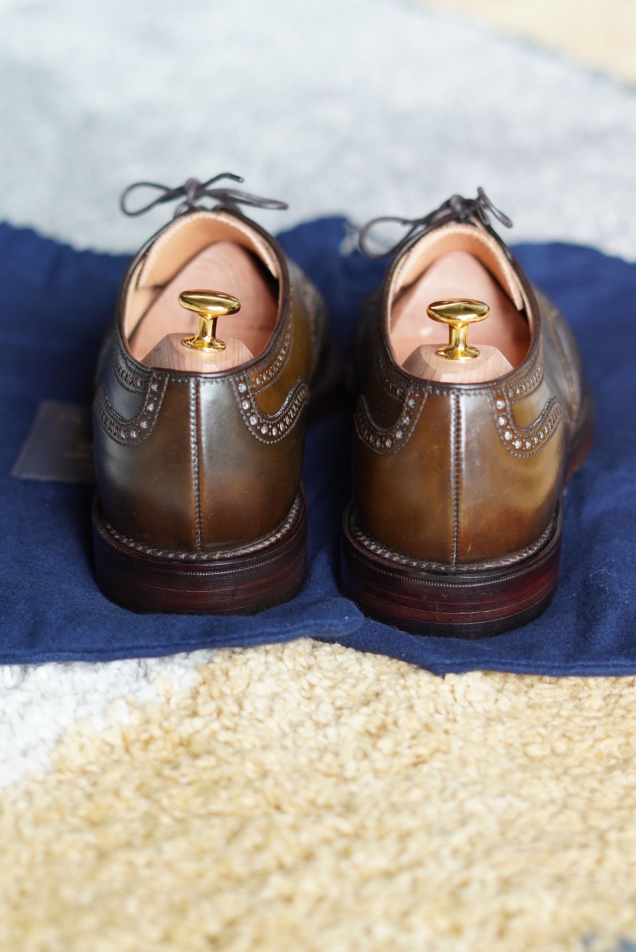 Crockett & Jones Unknown Model in Horween Brown Shell Cordovan | Patina ...