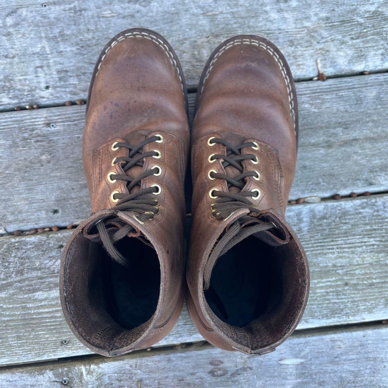 Nicks Free Range in Horween Natural Chromexcel | Patina Project