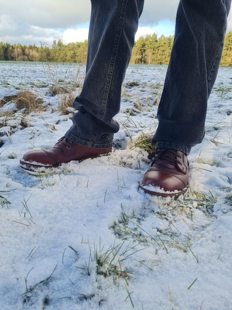 Jim Green Numzaan in Jim Green Walnut Veg Tan | Photo by Dennis ...