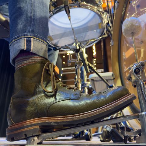 Grant Stone Brass Boot in Badalassi Carlo Oliva Minerva Box | Photo by ...