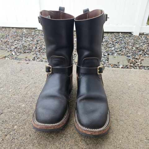Nicks Nicks X Carl Murawski - Vintage Engineer in Horween Black Waxed ...