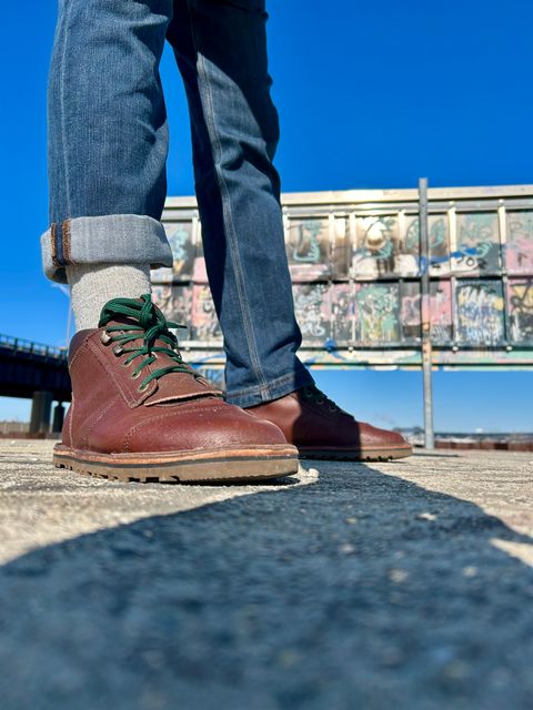 Jim Green African Ranger Barefoot Boot in African Buffalo Skin | Photo ...