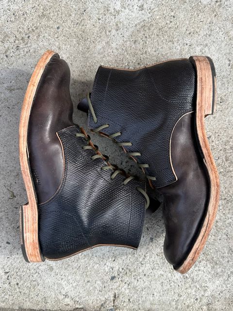 Self-Made Service Boot in Metta Catharina Shell Cordovan | Patina Project