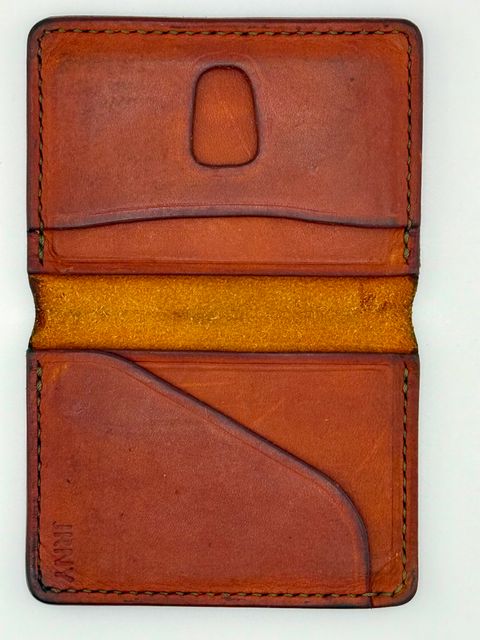 Jeremy Boyd The JRNY Front Pocket BiFold in Tandy’s Economy Veg-Tan ...