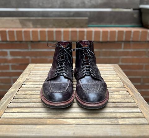 Alden Indy Boot in Horween Color 8 Shell Cordovan | Photo by ...