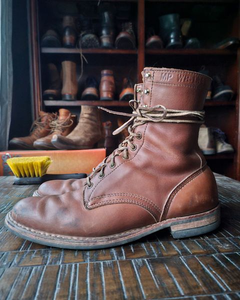White's MP-Sherman Plain Toe in Horween Natural Chromexcel | Photo by ...