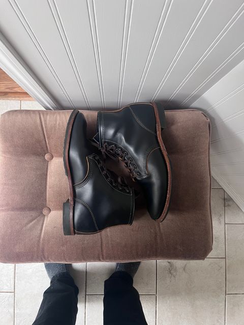 Red Wing Beckman Flatbox in S.B. Foot Black Klondike | Photo by ...