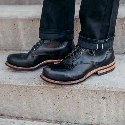 Virtus Leather Unlisted Model in Horween Black Chromexcel Horsebutt | Patina Project